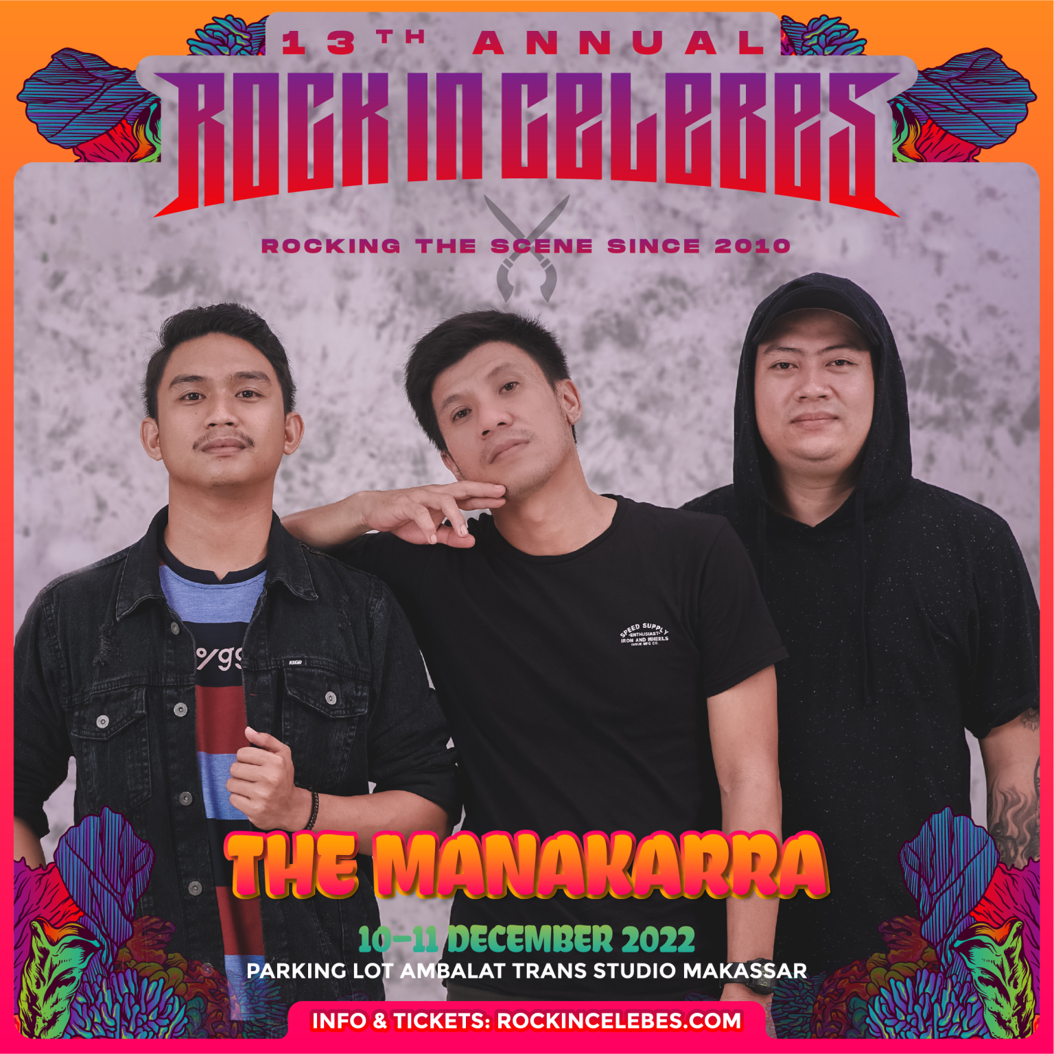 Semangat Membara Dari The Manakarra - ROCK IN CELEBES